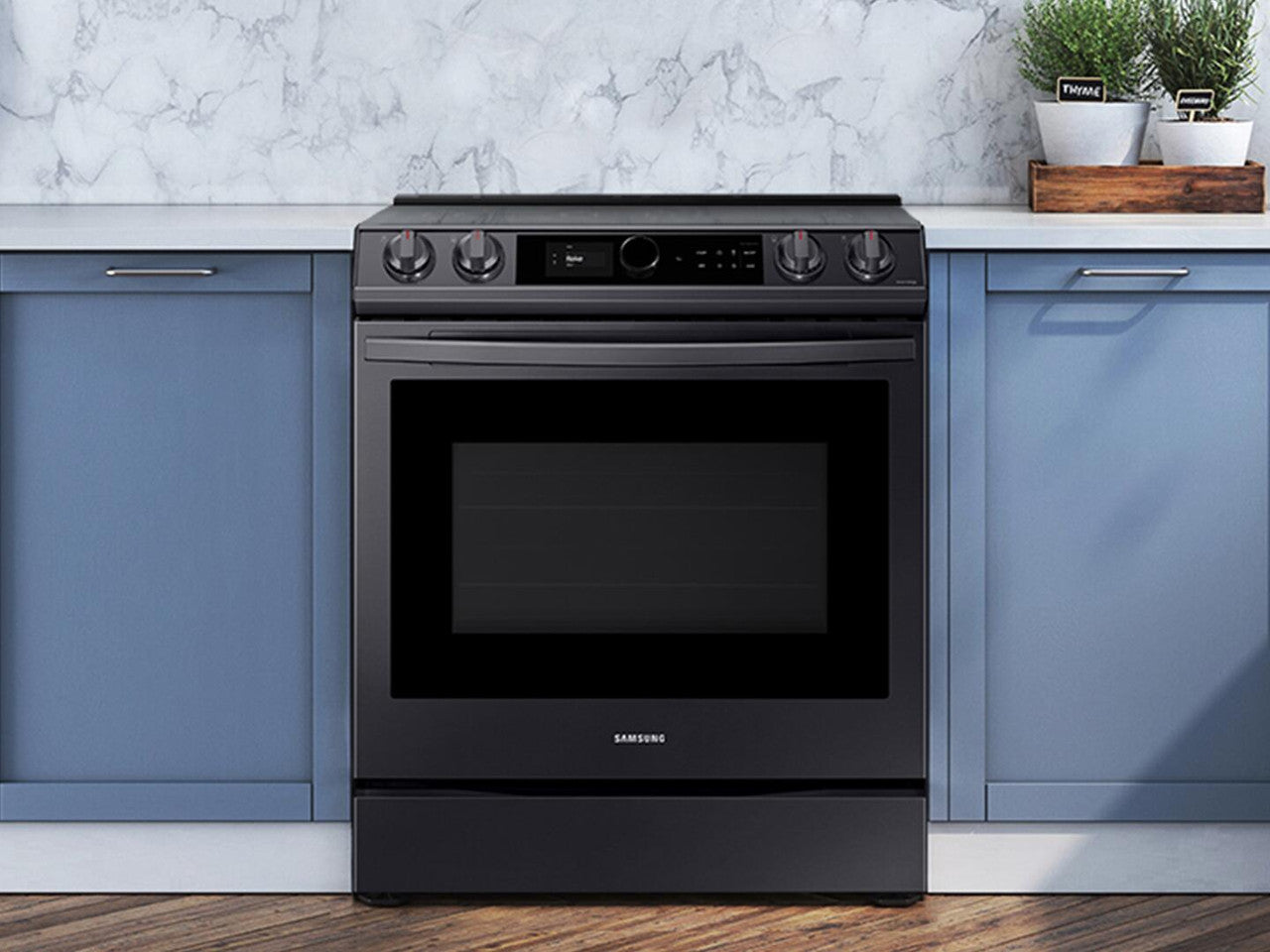 BRAND NEW SAMSUNG STOVE (NE63T8711SG) 6.3 cu ft. Smart Slide-in Electr ...