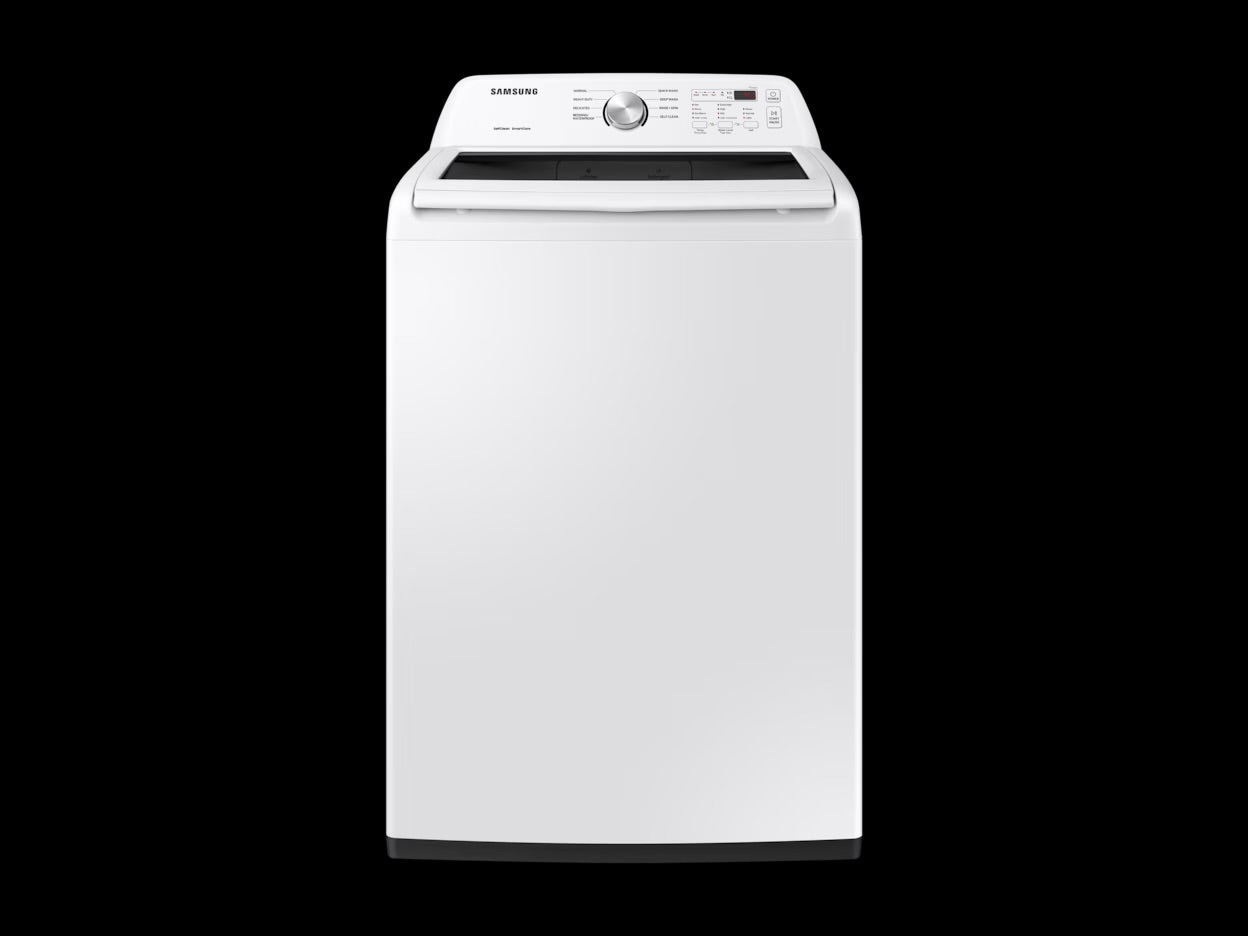 BRAND NEW SAMSUNG WASHER TOP LOAD (WHITE) (WA45T3200AW) HIGH EFFICIENC ...